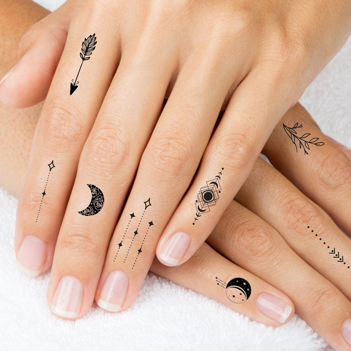 simple finger tattoos